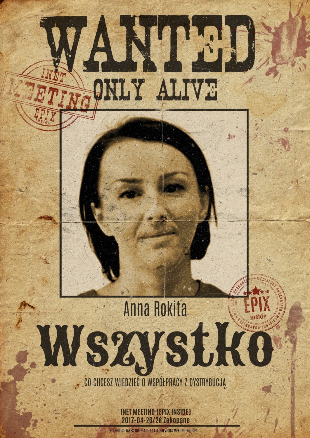 Anna Rokita na INET MEETING [EPIX INSIDE] 2017-04-26/28 Zakopane – EPIX
